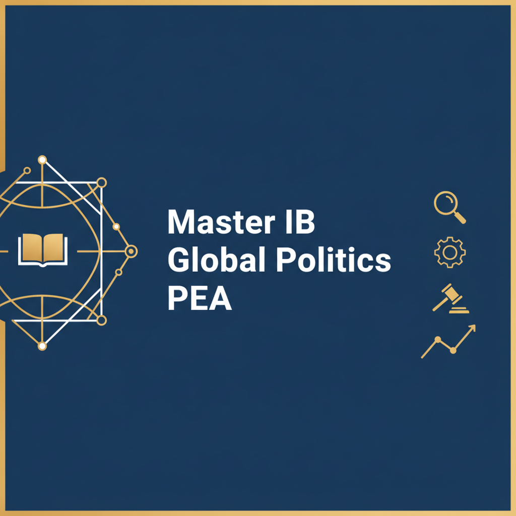 Master IB Global Politics PEA: Ultimate HL Guide | Lanterna Education